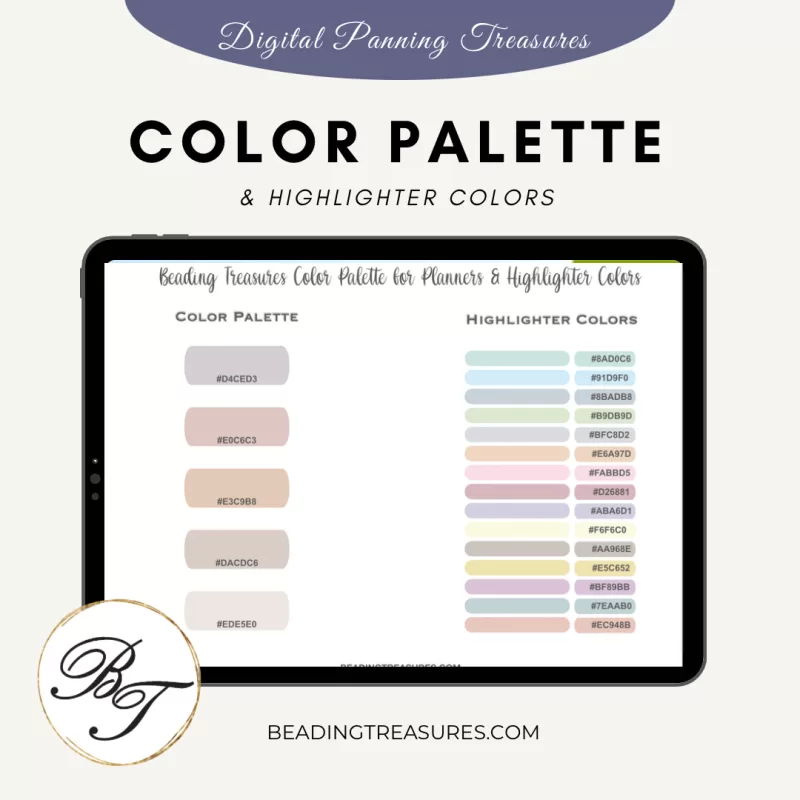 Delica To DMC Conversion Chart | Beading Treasures